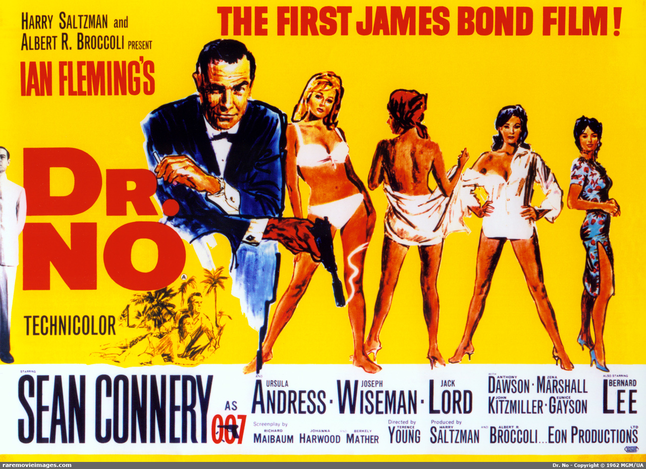 Film Quest: The Search for Great Film: Secret Agent Enriches 1962: James Bond and Dr. No